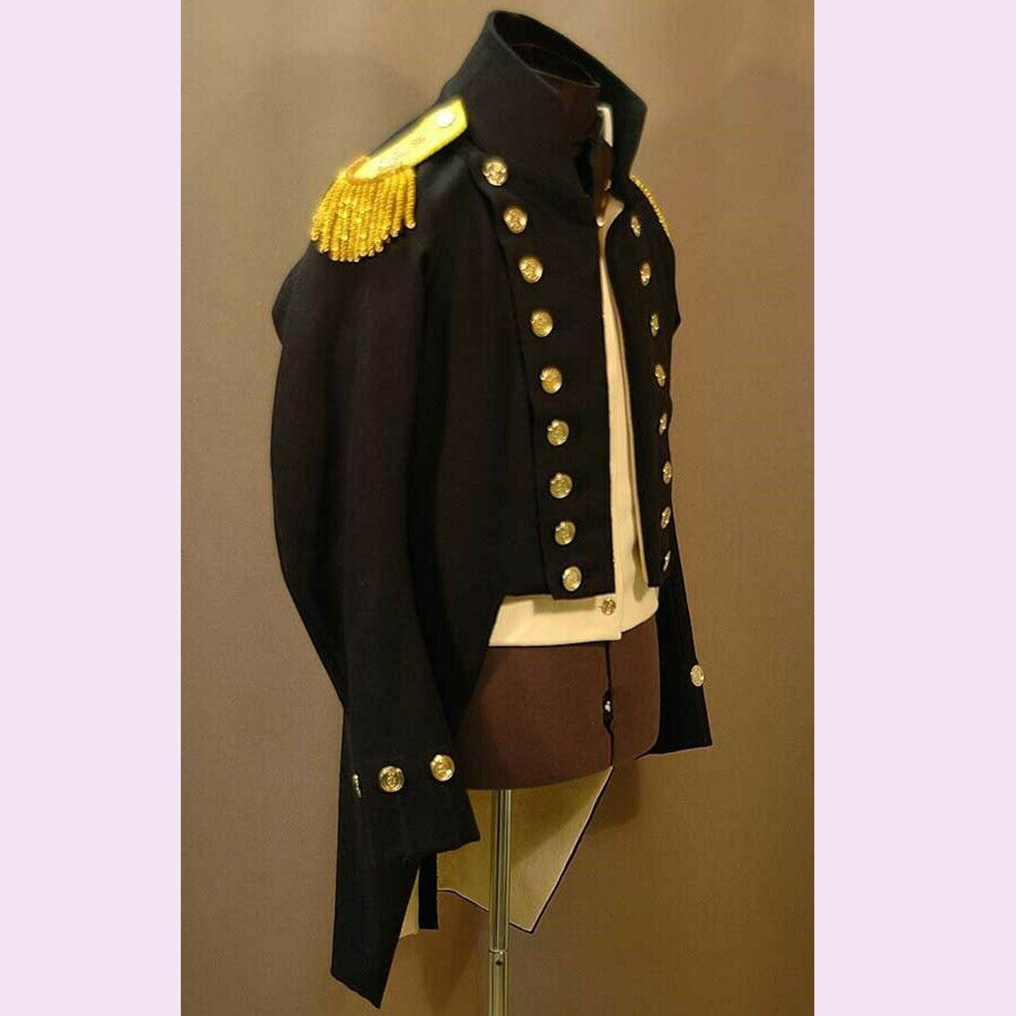 Buy New British Royal Navy Blue Captain Officer Tailcot - Hussar Jackets