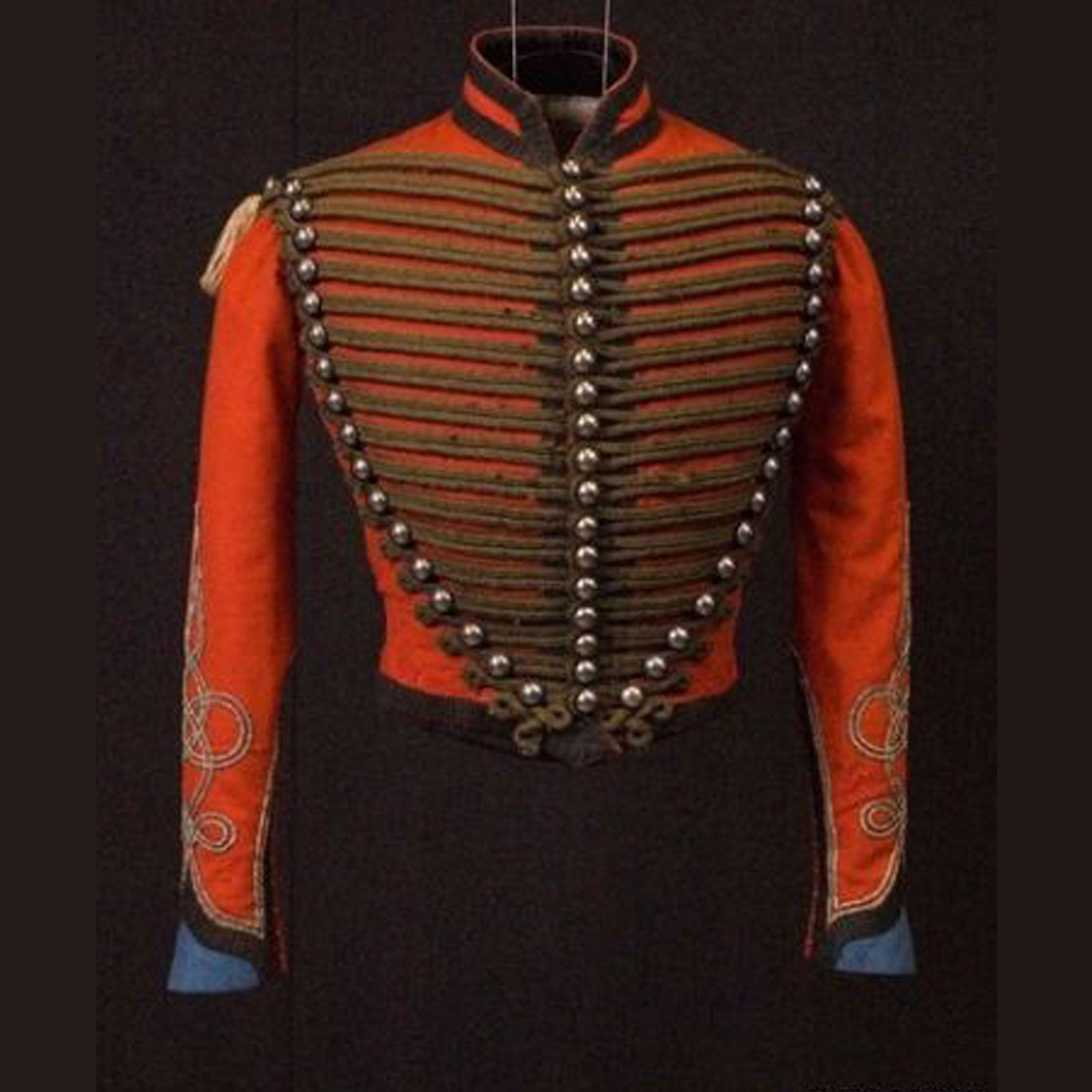 Buy New Regiment's Dolma1859 Men Officer House Corps Red Wool Jacket ...