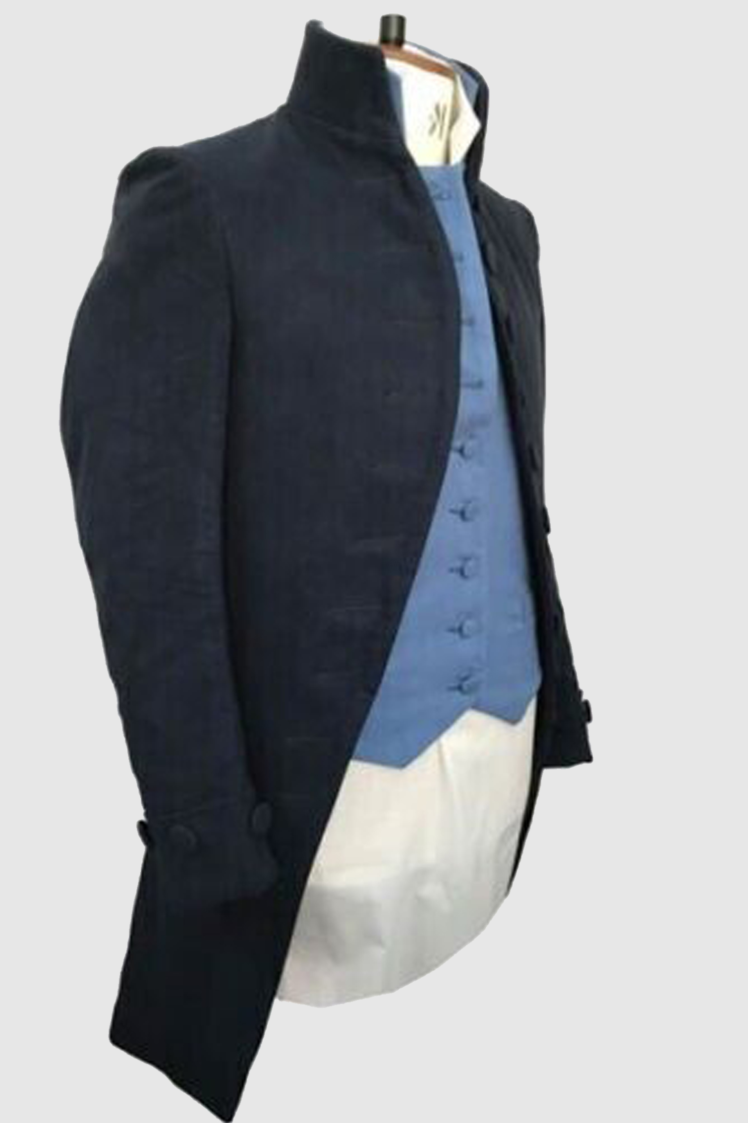 Brown Regency Sovereign Custom Wool Tailcoat - Hussar Jackets