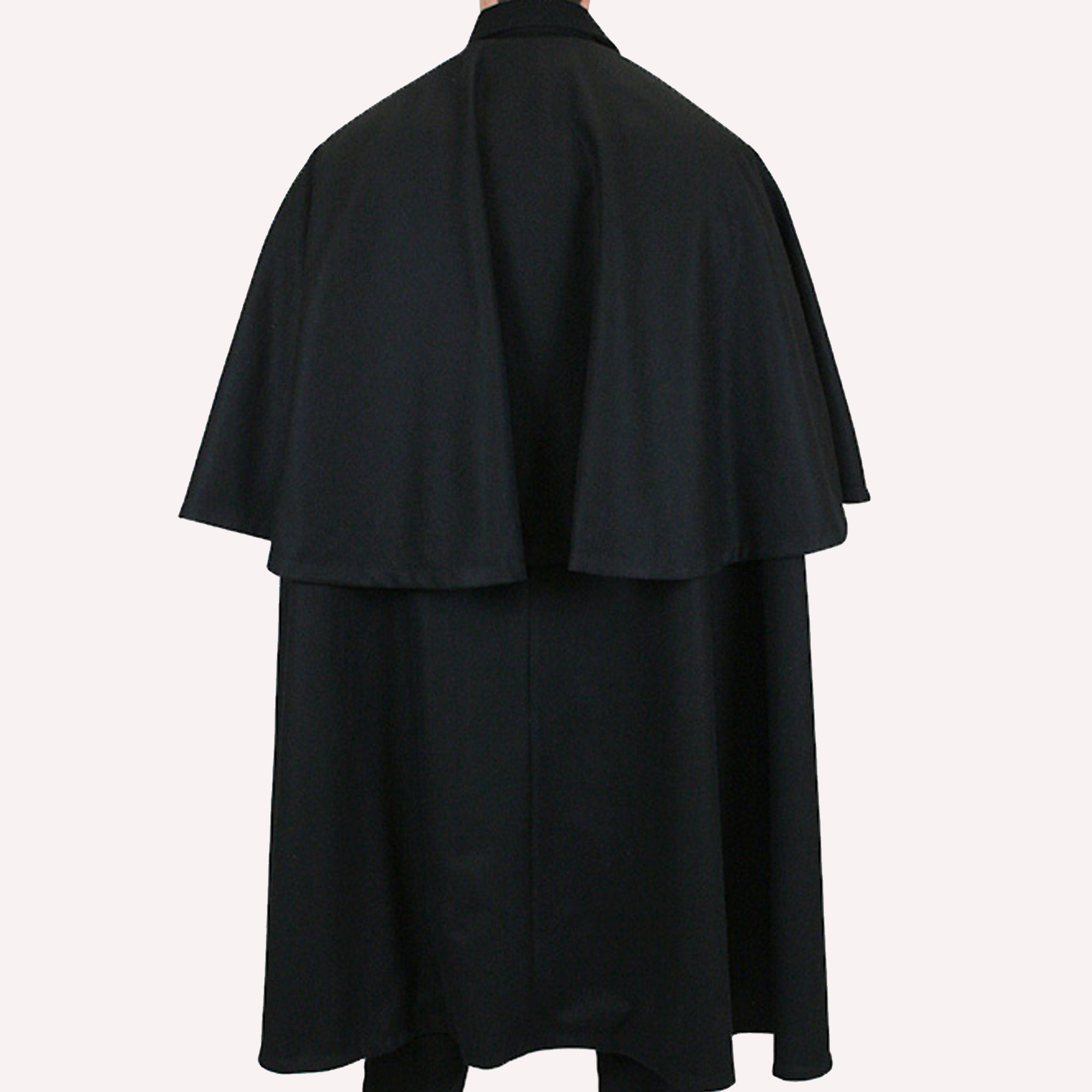 Buy Men's Black Inverness Cape, Men's Christmas coat - Hussar Jackets