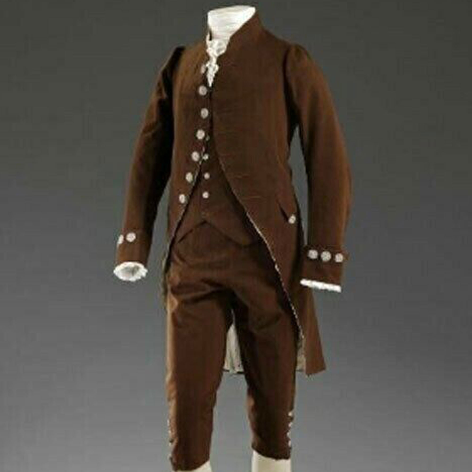 Buy New British Court Livery Dark Brown Wool Military Men Jacket ...