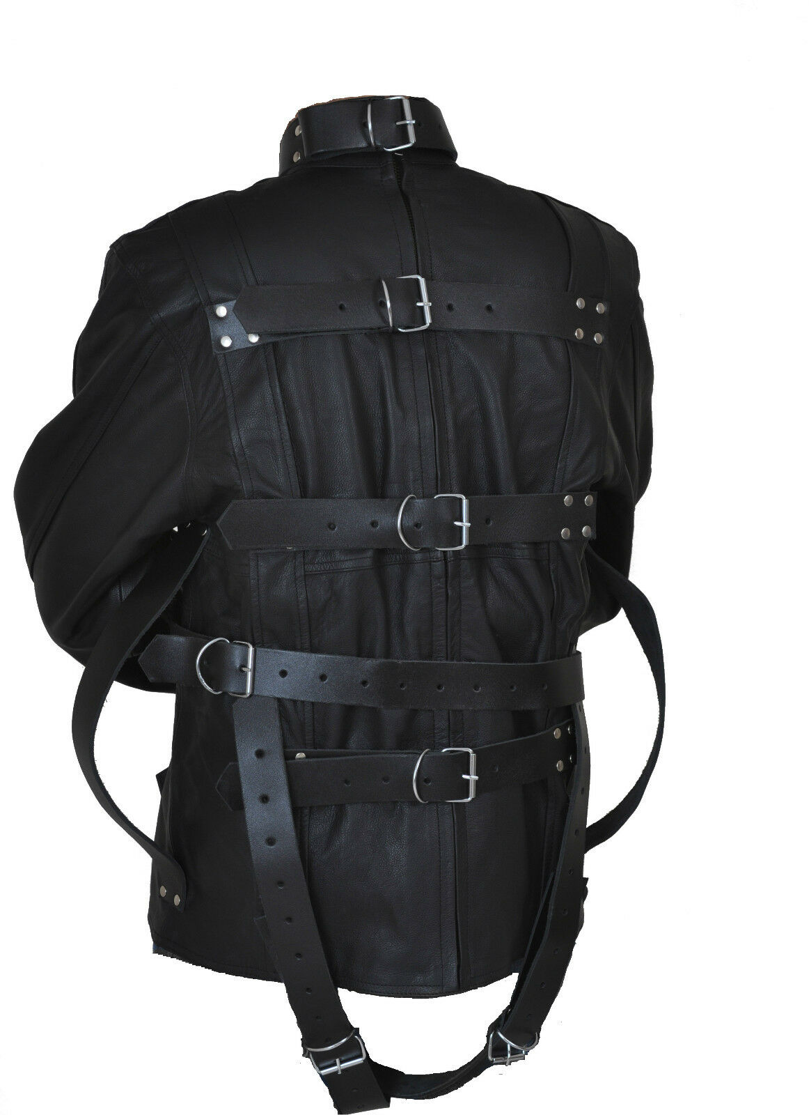 Buy Real Leather Heavy Duty Straight Jacket Straight Jacket - Hussar ...