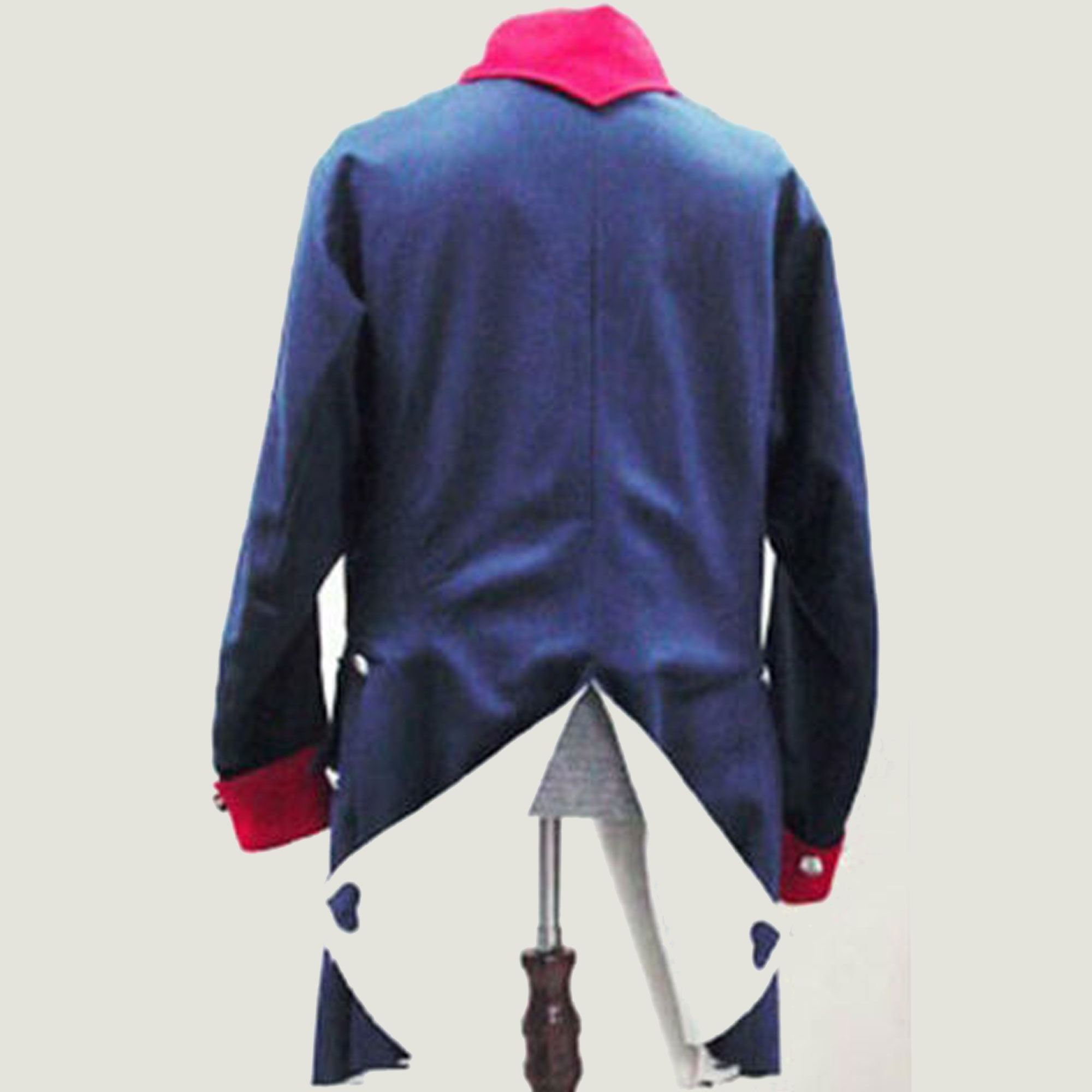 Buy New Men Navy Blue Regimental Coat American Frock Jacket - Hussar ...