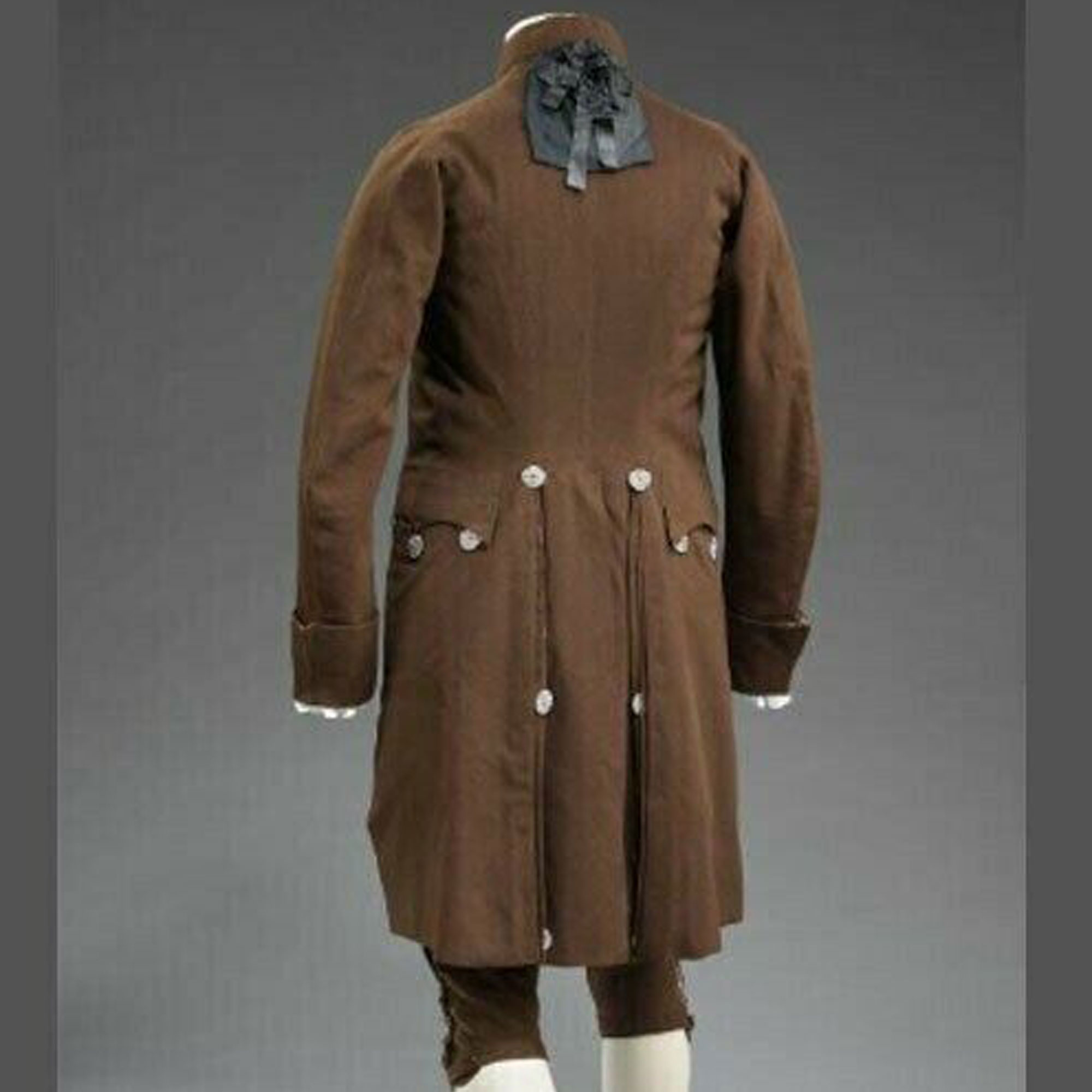 Buy New British Court Livery Dark Brown Wool Military Men Jacket ...