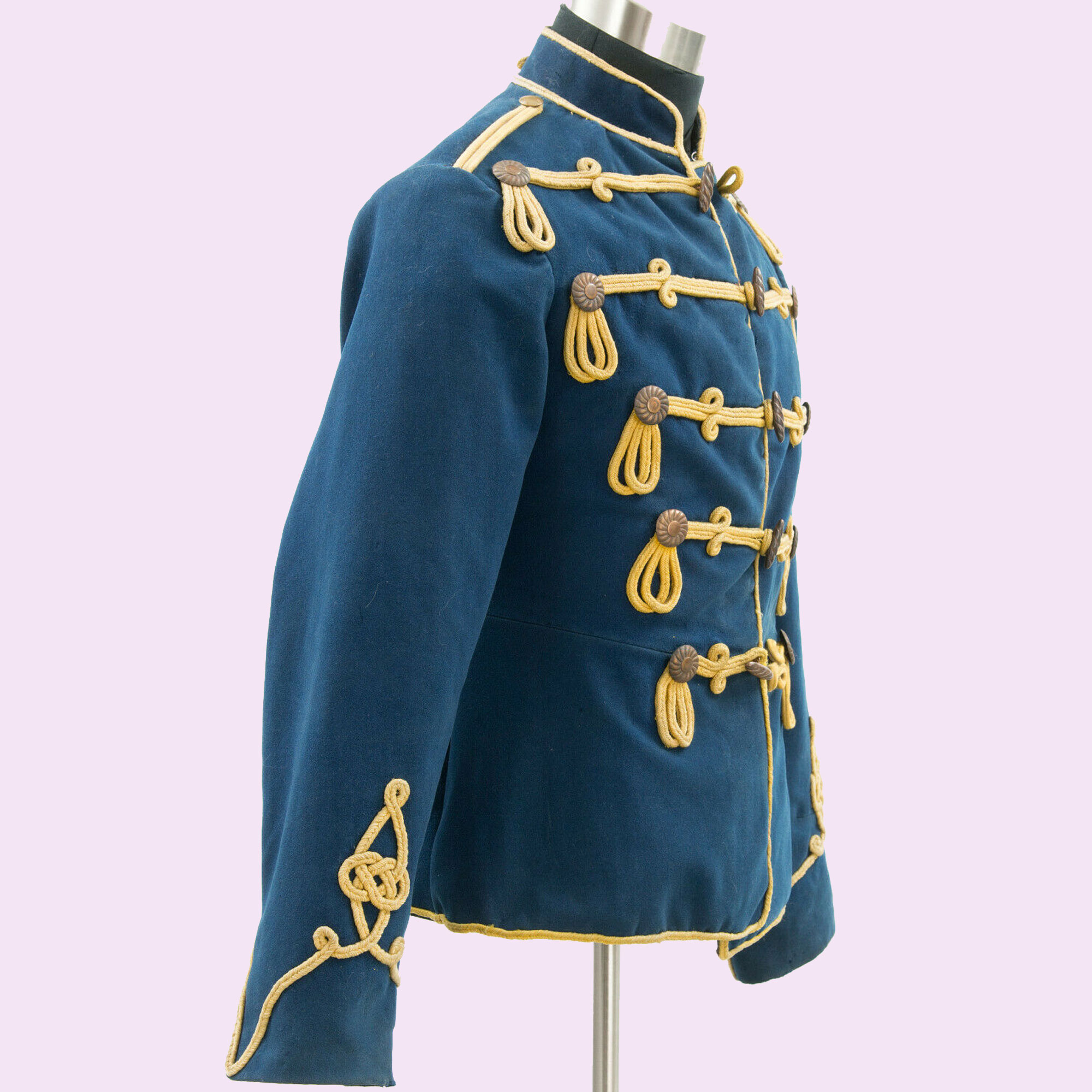 Buy Men Blue Imperial Prussian hussar tunic jacket - Hussar Jackets
