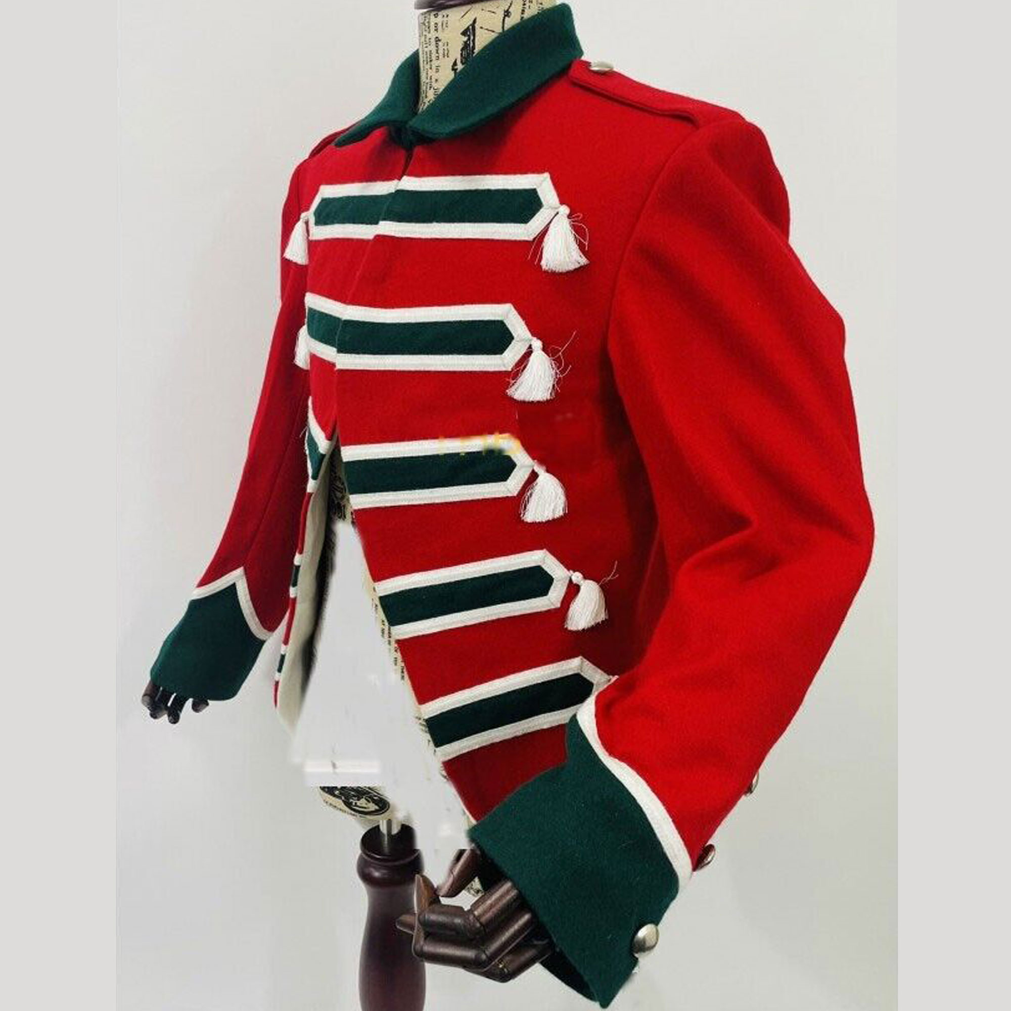 Buy New 1776s 105th Regiment Of Foot Volunteers Of Ireland Red Wool ...