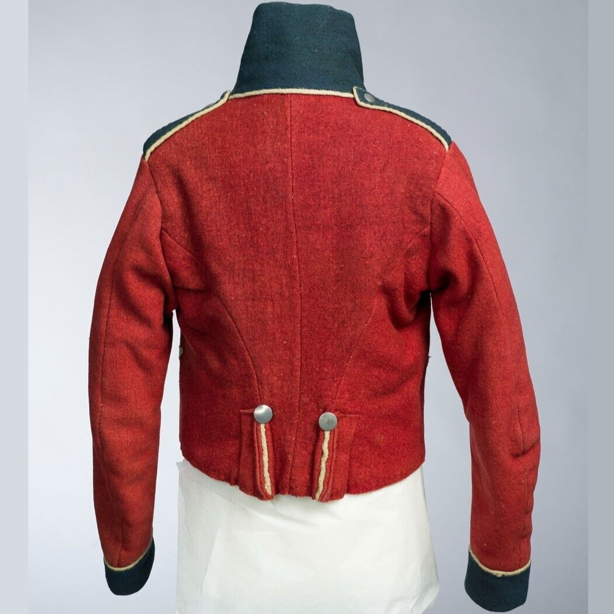 1814 Army Soldier Red Wool Jacket - Hussar Jackets