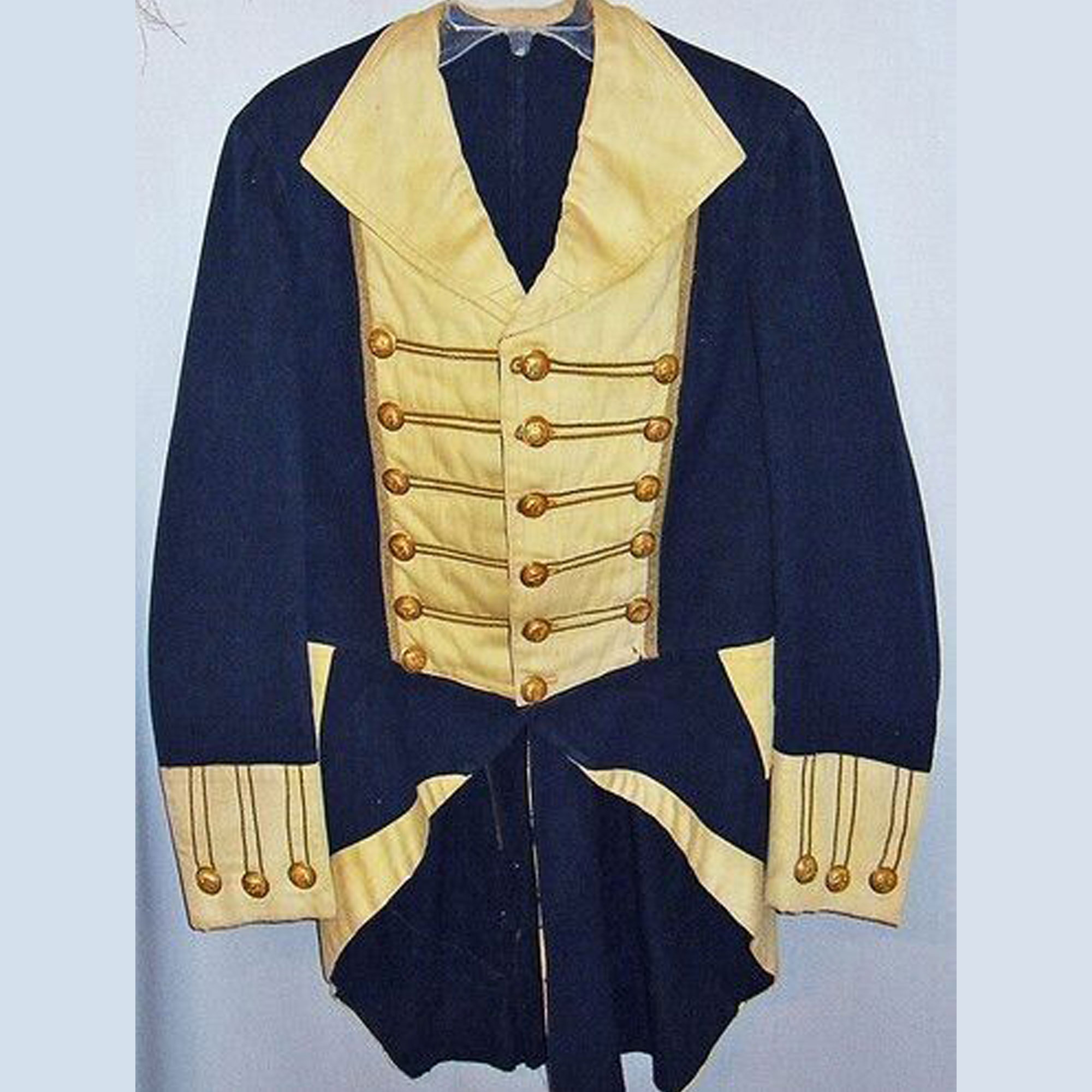 Buy Navy Blue American Continental Wool Jacket - Hussar Jackets
