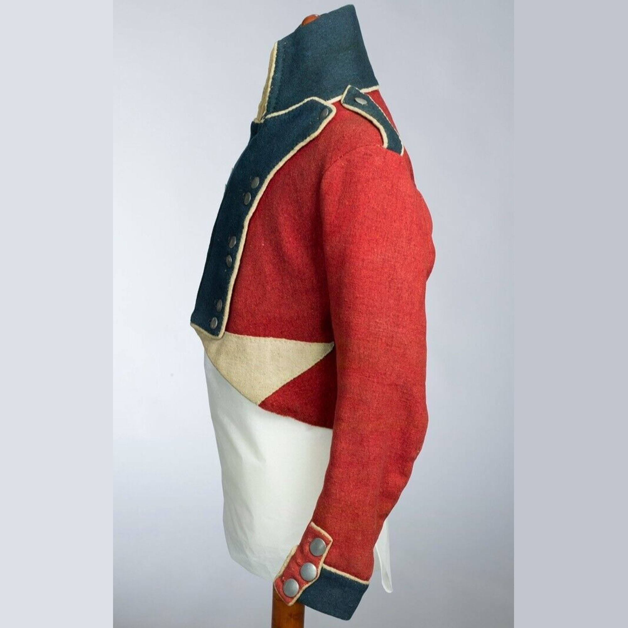 Buy New Army Soldier Uniform Red With Green Lapel Wool Men Jacket ...