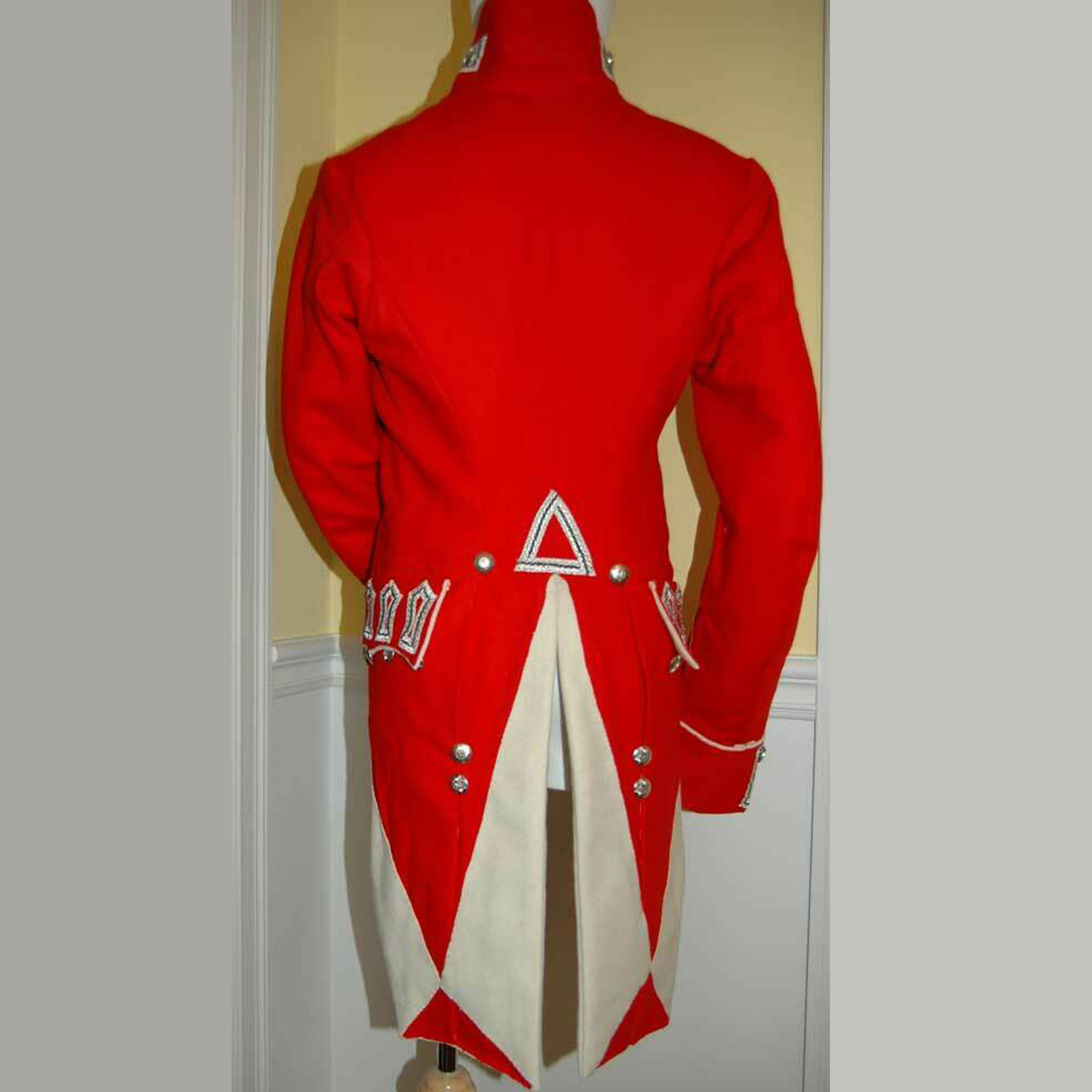 Buy Red Men's British Royal Navy Midshipman Jacket - Hussar Jackets