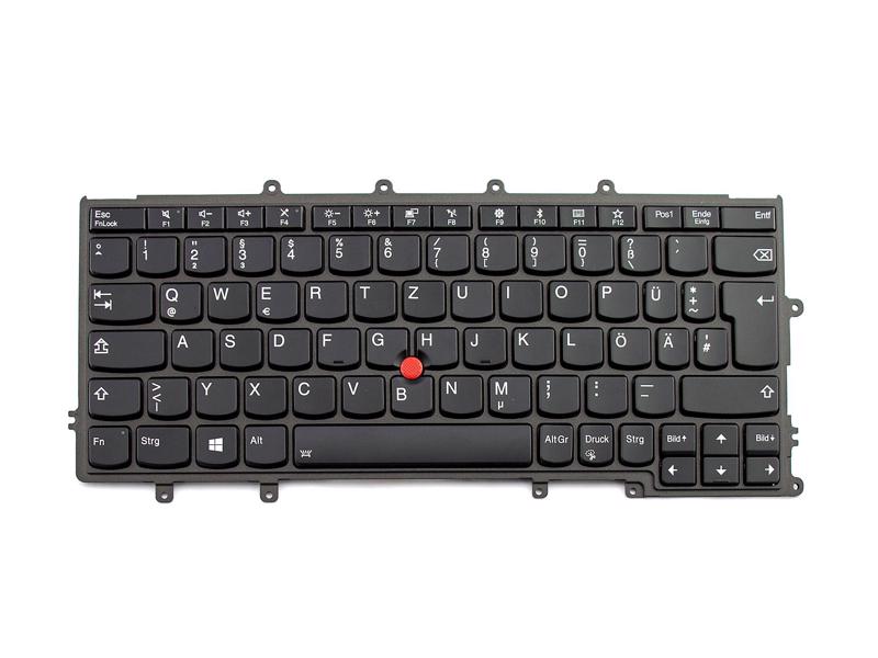 Buy SN20L82662 Tastatur DE (deutsch) Svart/Svart matt mit Backlight und ...