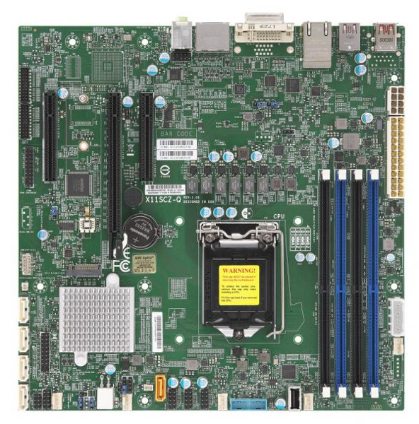 Buy Server MB Super Micro MBD-X11SCZ-Q-B LGA 1151/mATX/2x1Gb bulk