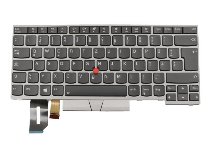 Buy CMFBL-85D0 Tastatur DE (deutsch) Svart/silber mit Backlight und ...