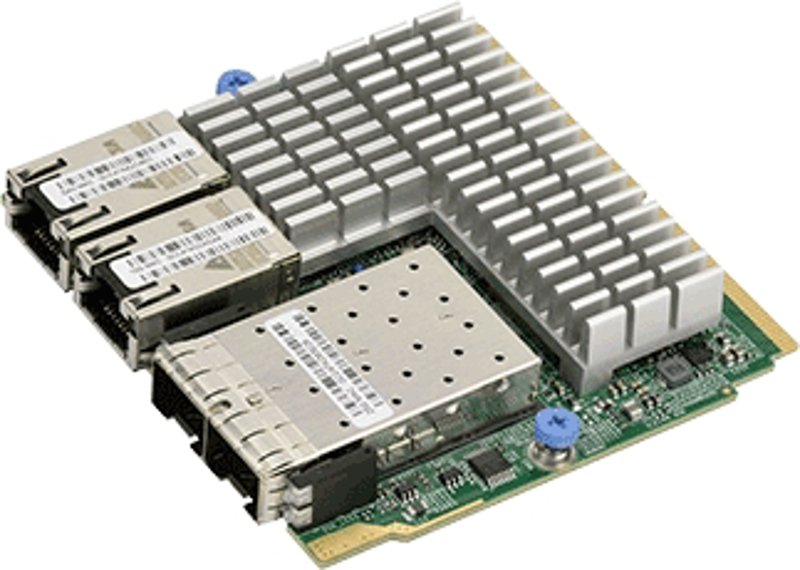 Buy SuperMicro SIOM 2-port 25GbE SFP28 Mellanox CX-4 Lx EN and 2-port ...