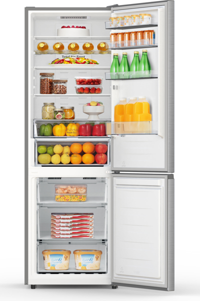 Buy Hisense RB440N4ACA Fridge Freezer Steel Look