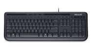 Buy Microsoft Wired Keyboard 600 - Standard - Wired - USB - Membrane ...