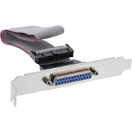 Buy InLine 25Pin SubD Parallel Slot Bracket 0.5m