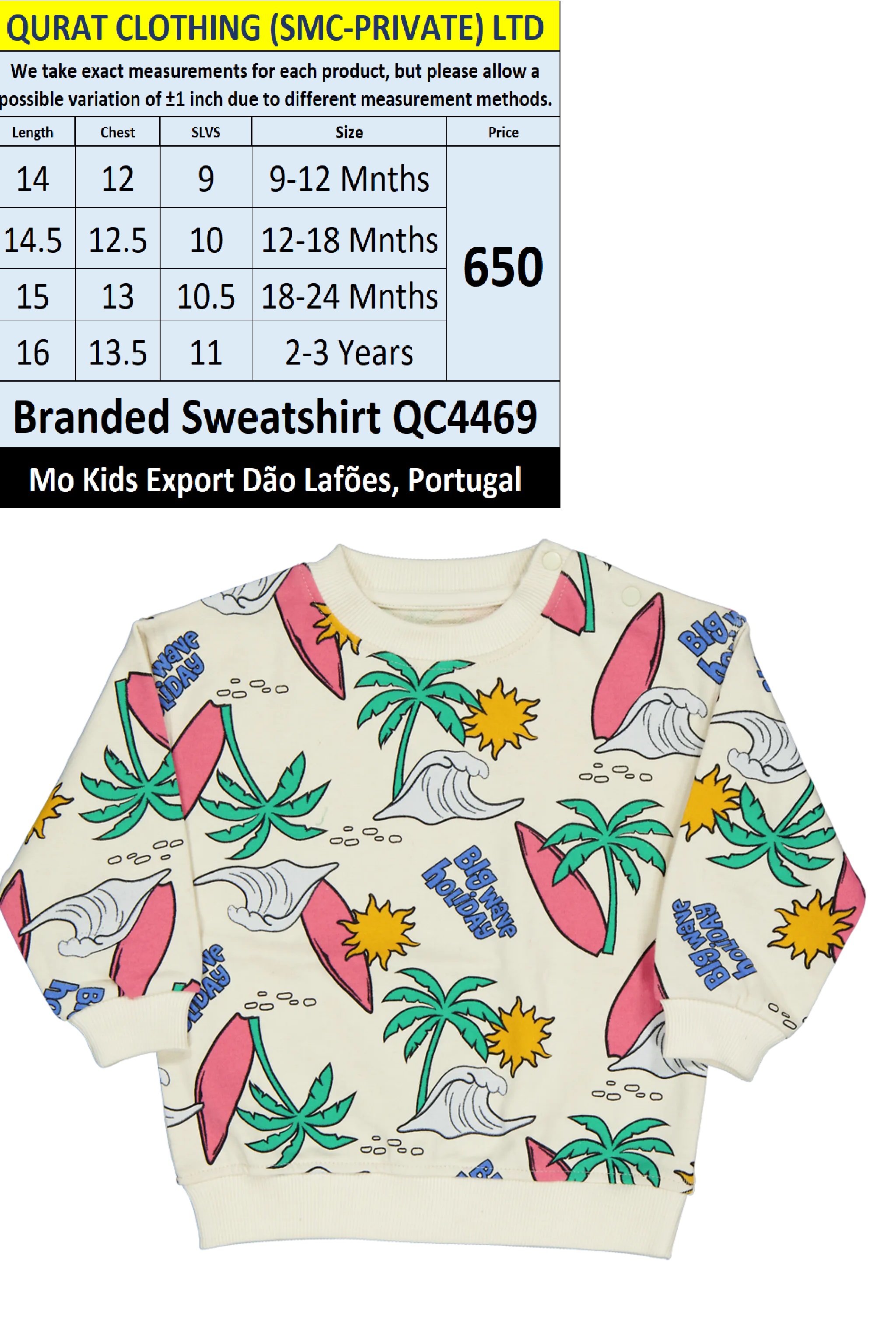 Buy MO Clothing Brand Sweatshirt Export Dão Lafões, Portugal - QC4469 ...