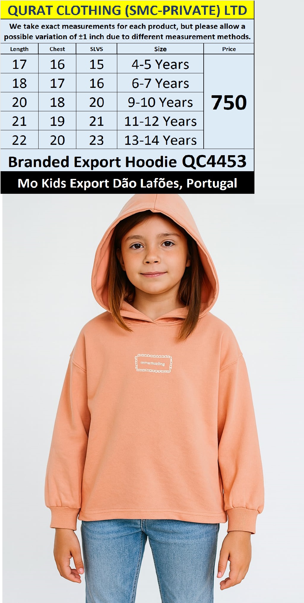 Buy MO Clothing Brand Hoodie Export Dão Lafões, Portugal - QC4453 | QC ...