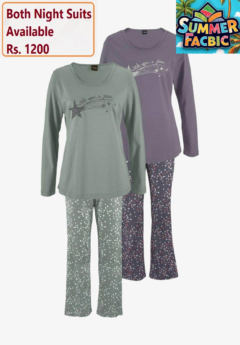 Buy Bonprix BPC Brand Summer Ladies Night Suits QC2726 Export Germany ...