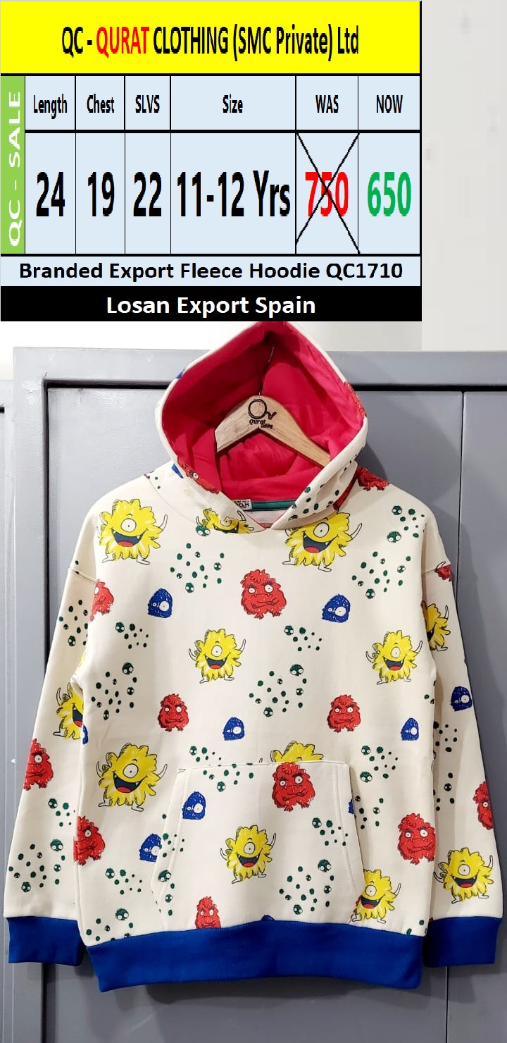 Buy Losan Brand Export Little Monster Hoodie QC1710 | Export Spain ...