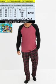 Buy Bonprix BPC Brand Summer Ladies Night Suits QC2732 Export Germany ...