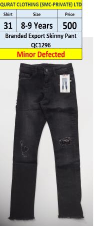 Buy Branded Export Skinny Pant QC1296 (Minor Defected) | QC - Qurat ...
