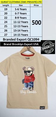 Buy Brooklyn Brand Stay Humble T-shirt QC1094 Export New York | QC ...