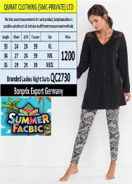 Buy Bonprix BPC Brand Summer Ladies Night Suits QC2730 Export Germany ...