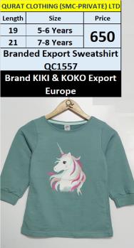Buy KIKI & KOKO Brand Sweatshirt QC1557 Export Europe | QC - Qurat ...