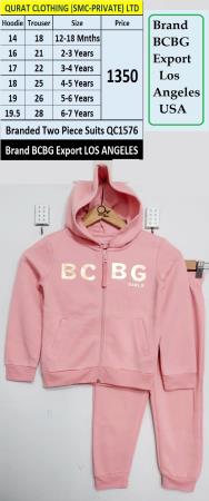 Buy BCBG Brand Pink Two Piece Suits QC1576, Export Los Angeles, USA ...