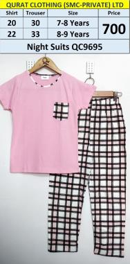 Buy BPC Brand Checks Night Suits QC9695 | QC - Qurat Clothing (SMC ...