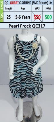 Buy Pearl Frock QC317 | QC - Qurat Clothing (SMC-Private) Limited