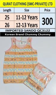 Buy Imported Sando QC3122 Korean Brand Chummy Chummy | QC - Qurat ...