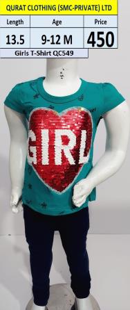 Buy New Design T-shirt Code QC549 | QC - Qurat Clothing (SMC-Private ...