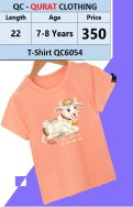 Buy T-Shirt Code QC6054 | QC - Qurat Clothing (SMC-Private) Limited
